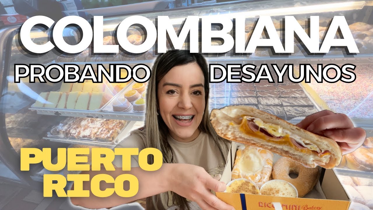 Así son los desayunos en PUERTO RICO/ Panaderías en #PR / The best ...