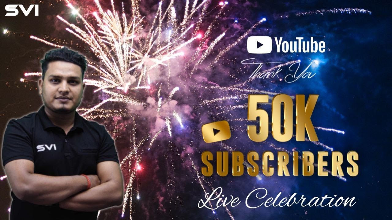 50k SUBSCRIBER CELEBRATION LIVE - YouTube