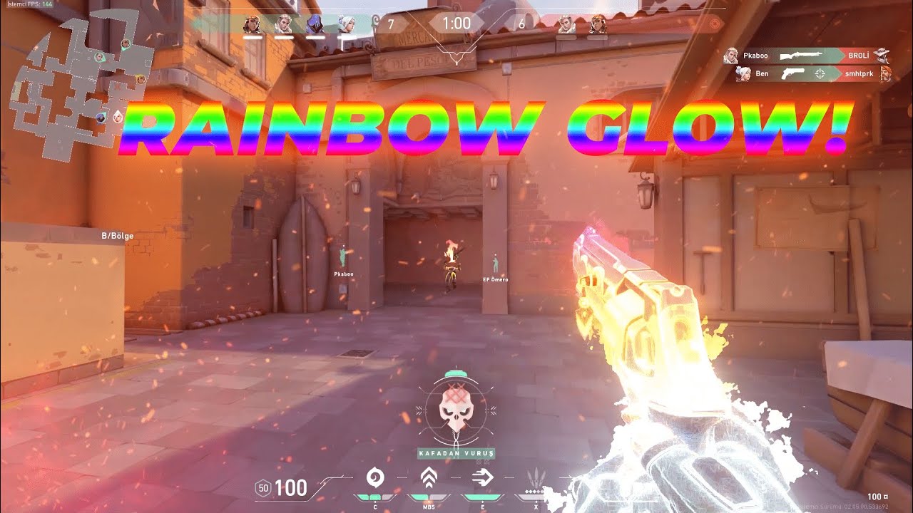RAİNBOW GLOW EFEKTİ NASIL YAPILIR ? | Valorant Montage - YouTube