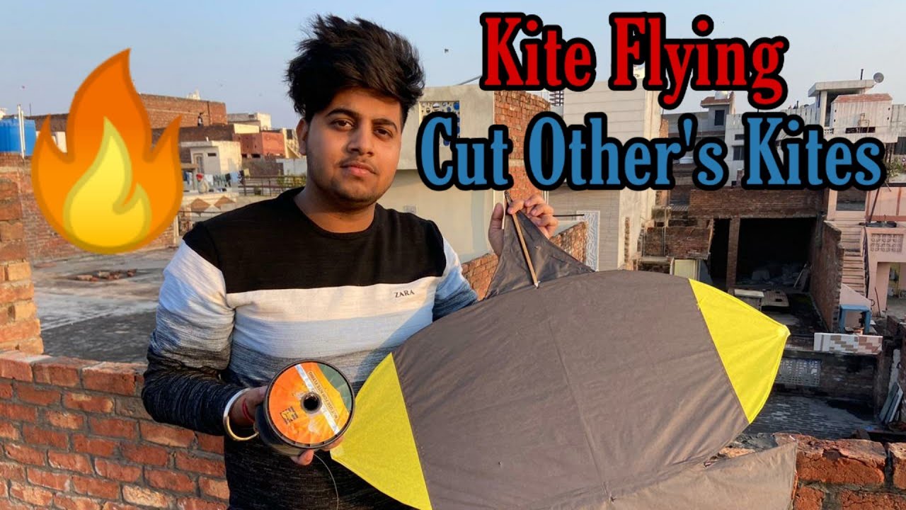 Kite Flying | Patang Tukal Competition | Monofil Gattu || Cut Others ...