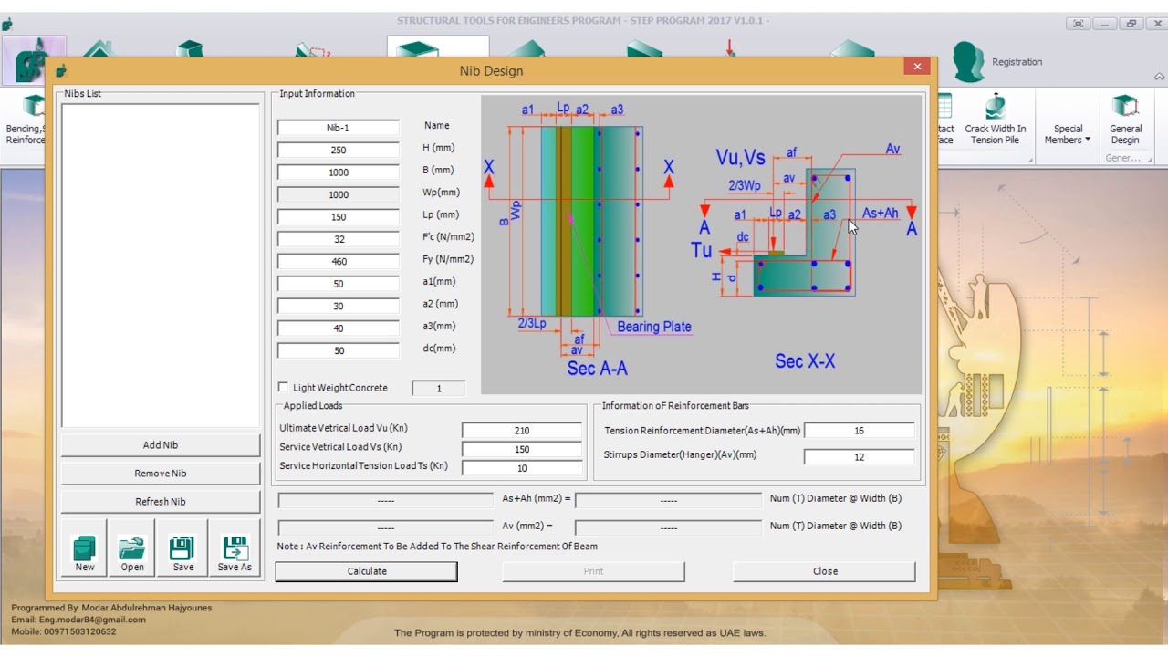 STEP PROGRAM VIDEO20 Nib And Inverted Beam Design - YouTube