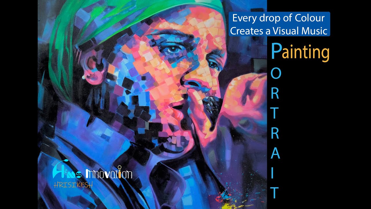 Zubeen Garg Portrait - Time Lapse Acrylic Portrait painting ...