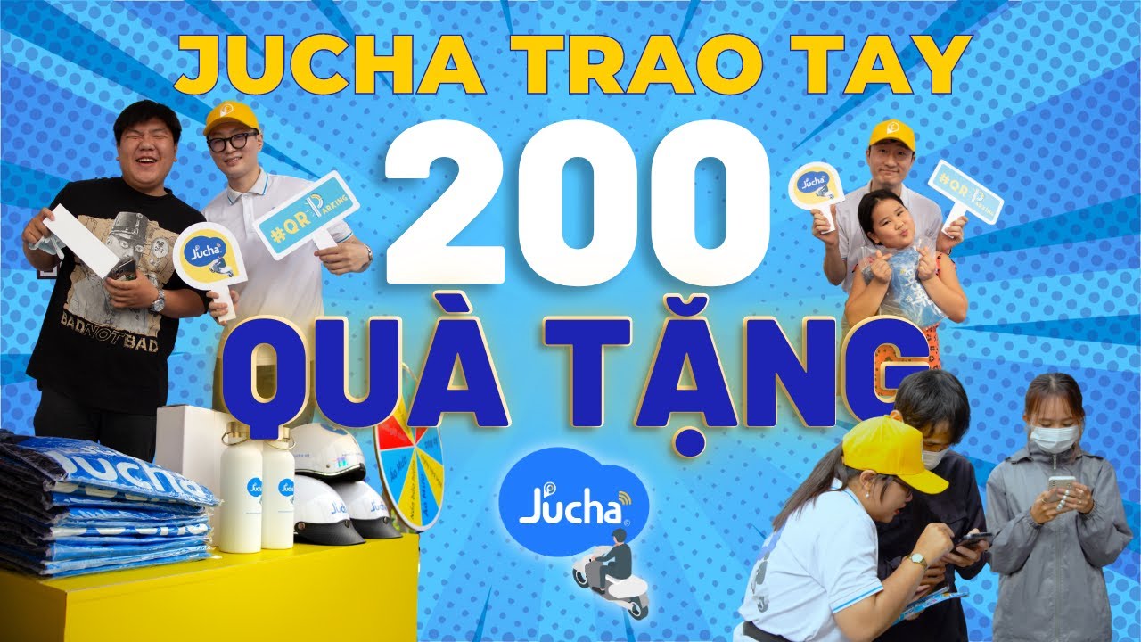 JUCHA l BUỔI LỄ RA MẮT ỨNG DỤNG GỬI XE THÔNG MINH - YouTube