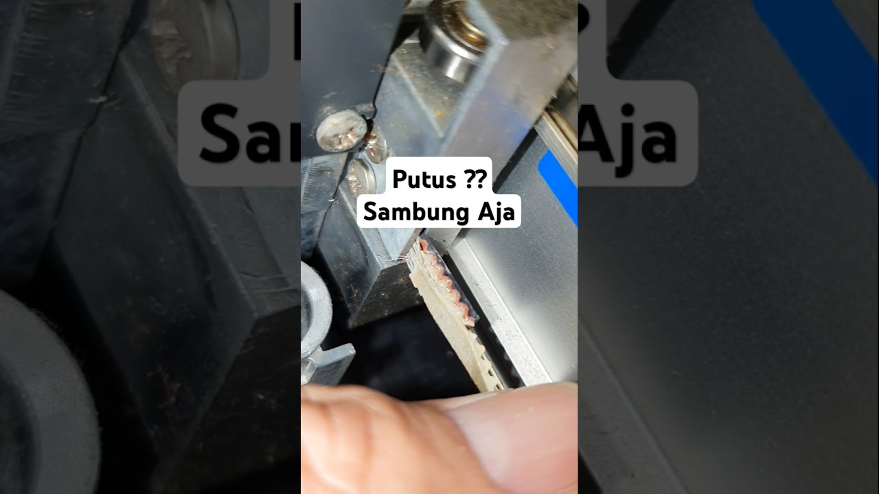 Timing belt mesin #cuttingsticker putus ?? Sambung aja dengan Timing ...