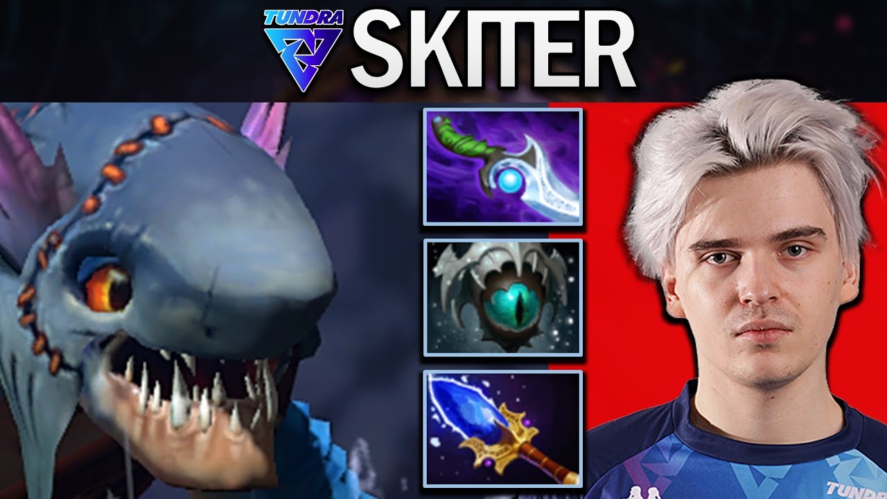 Slark Dota 2 Gameplay Tundra.Skiter with Aghanims - Diffusal - YouTube