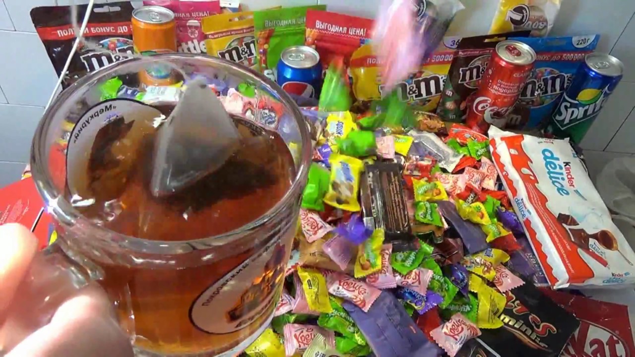 A LOT OF CANDY TEA , How To Make - YouTube