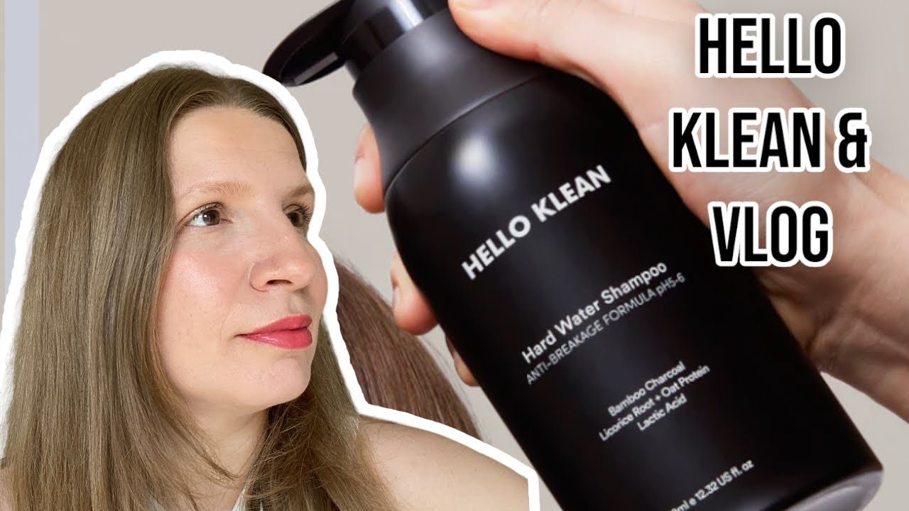 VLOG HELLO KLEAN HARD WATER SHAMPOO AND CONDITIONER WHAT I BOUGHT IN ...