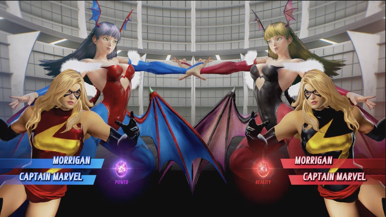 Captain Marvel and Morrigan vs Captain Marvel and Morrigan - MARVEL VS ...