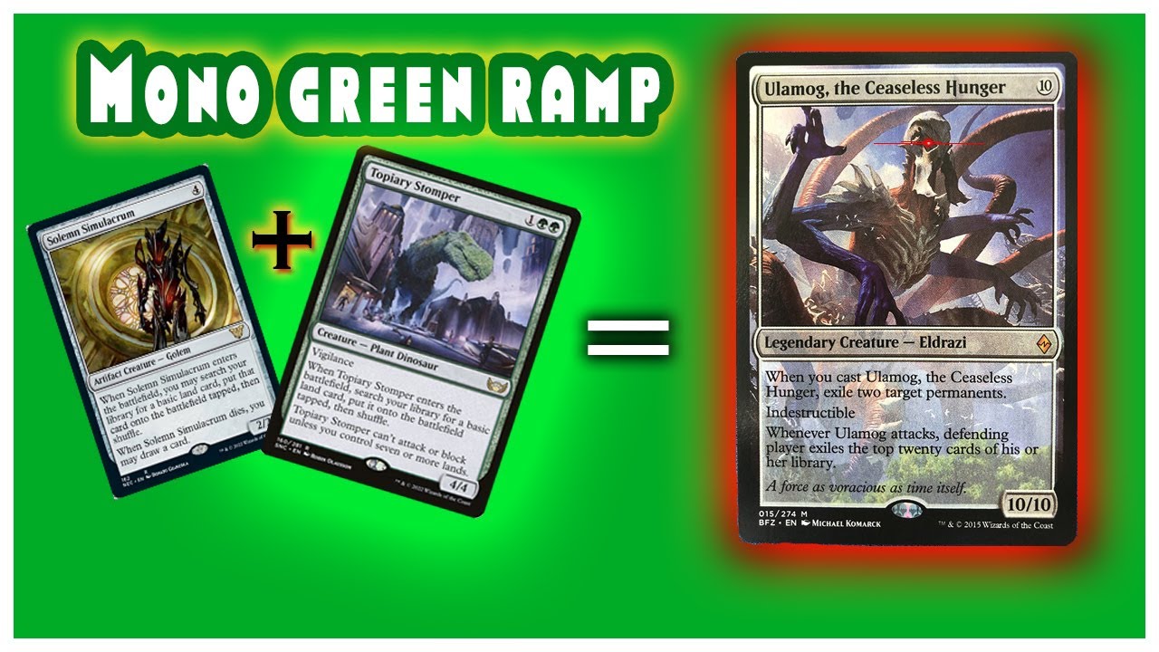🌳 Mono Green Ramp EXPLORER | MTG Arena - YouTube