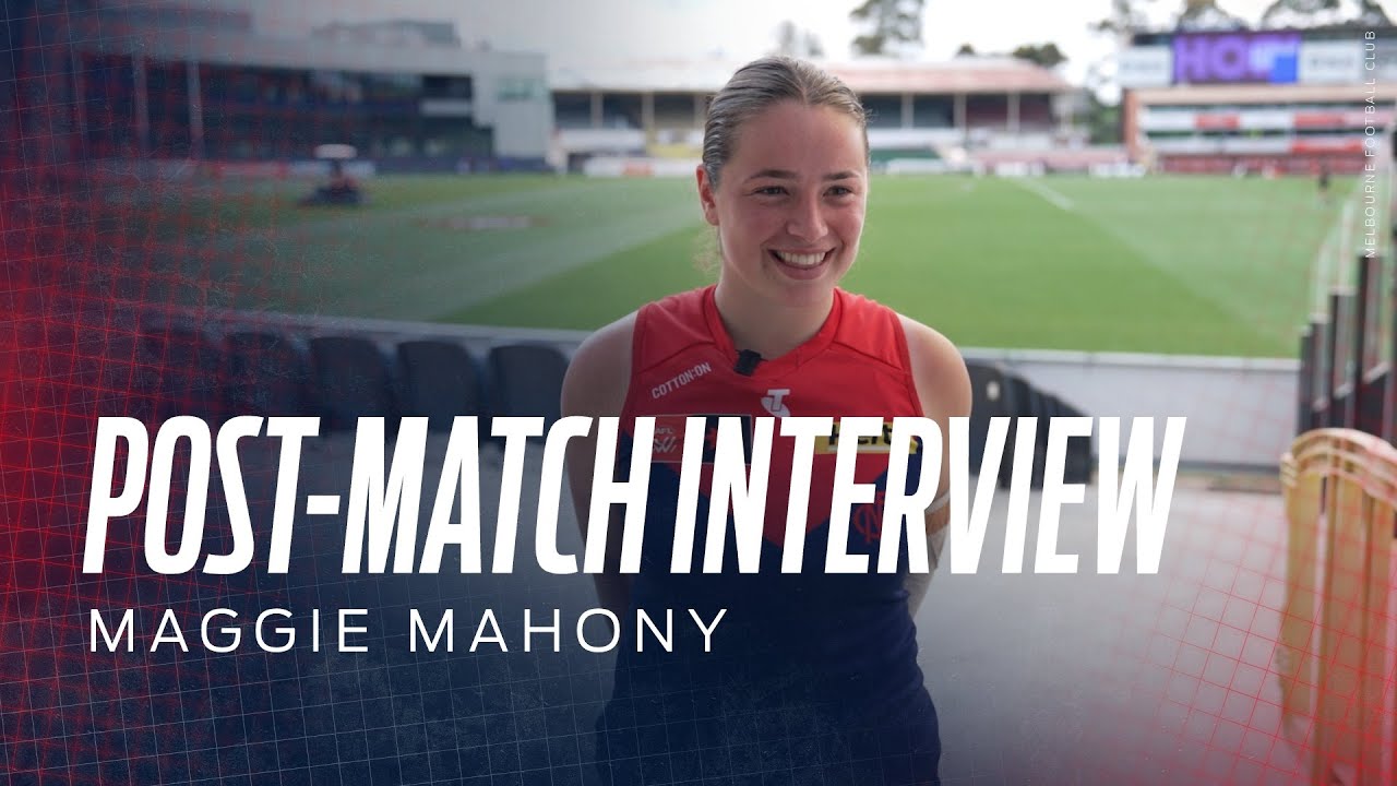 Post-match Interview | Maggie Mahony - YouTube