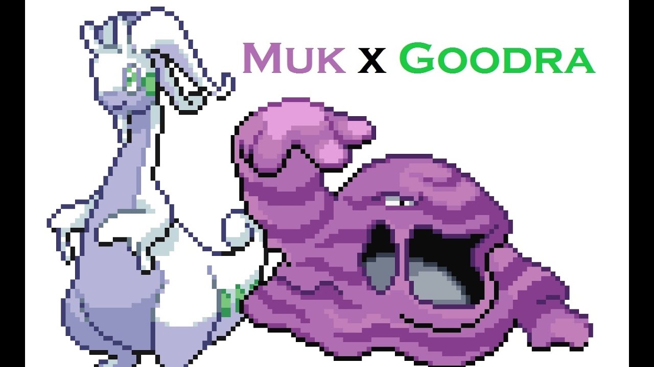Muk x Goodra Fusion (Goodruk/Barney(lol)) - YouTube