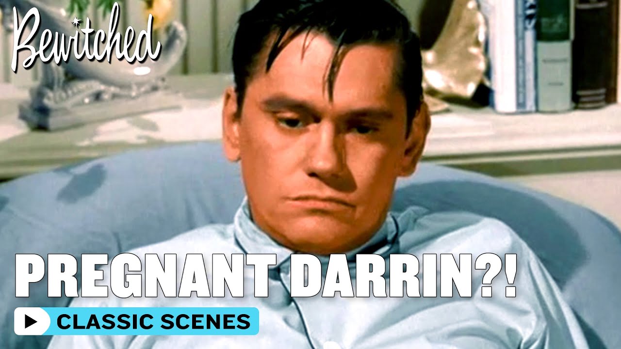 Bewitched Darrin Feels Pregnant Classic Tv Rewind Youtube