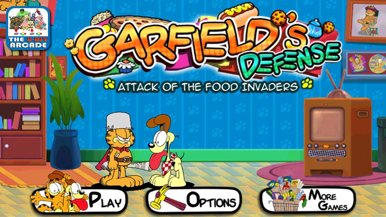 Garfield's Defense: Attack of the Food Invaders - Protect Your Fridge ...