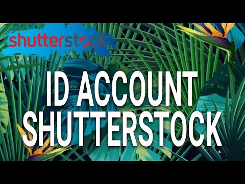 CARA MELIHAT ID AKUN SHUTTERSTOCK CONTRIBUTOR - YouTube