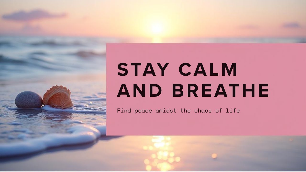 How to Stay Calm When Life Feels Overwhelming - YouTube