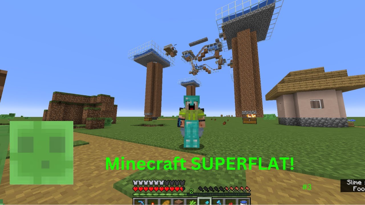 Superflat survival #3 | Mega iron farm! - YouTube