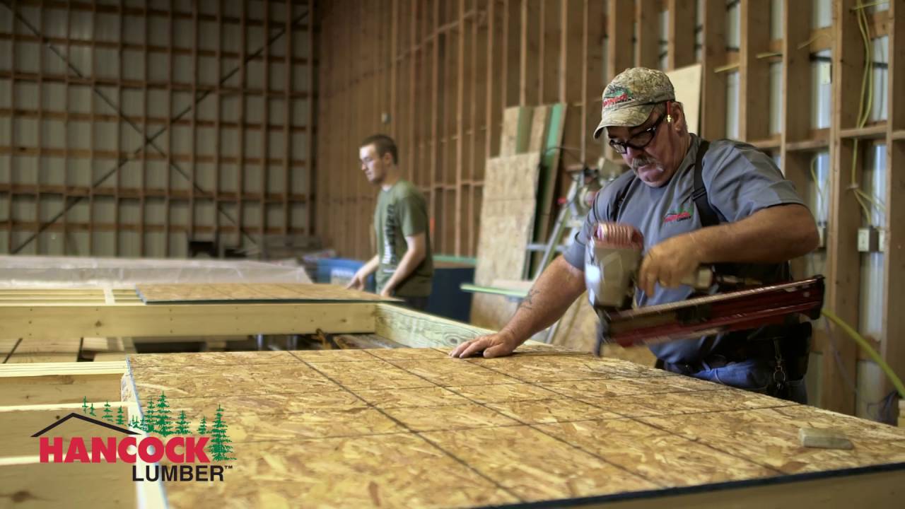 Hancock Lumber | Engineered Wall Panels - YouTube