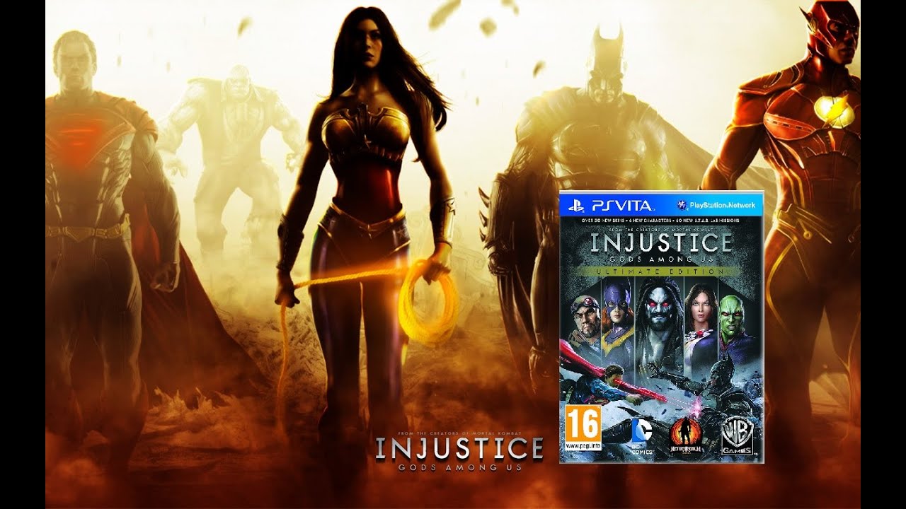 PS Vita - Injustice Ultimate Edition Unboxing - YouTube