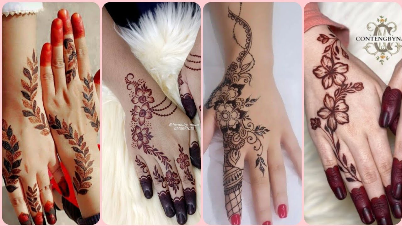 Simple & Stylish Eid Special Bail Henna Designs 2026/Simple Eid Special ...