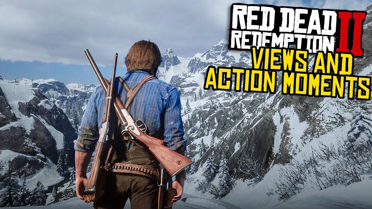Red Dead Redemption 2 - The Most Beautiful Views And High Action ...
