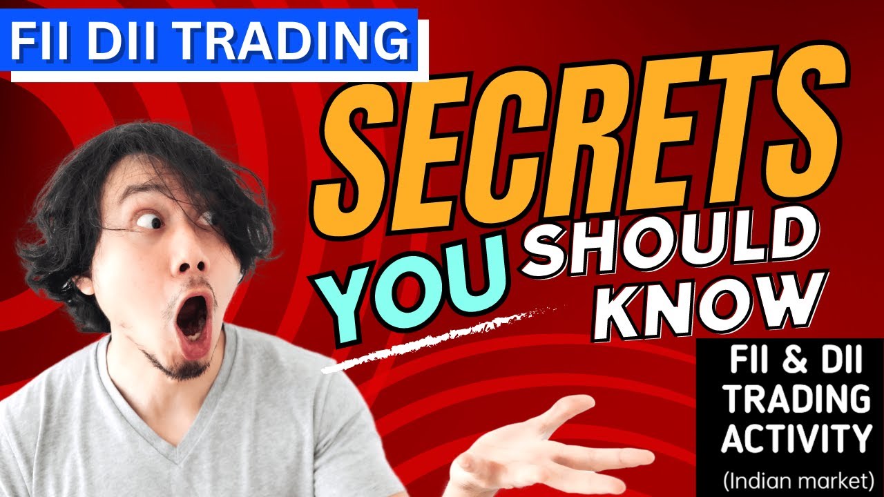 fii dii trading strategy | fii trading strategy | fii dii data analysis ...