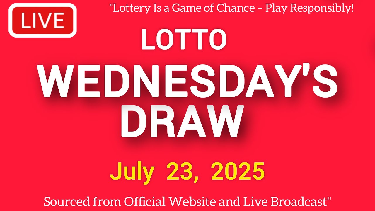 The National Lottery Lotto Draw Live results from Wednesday 23 July ...