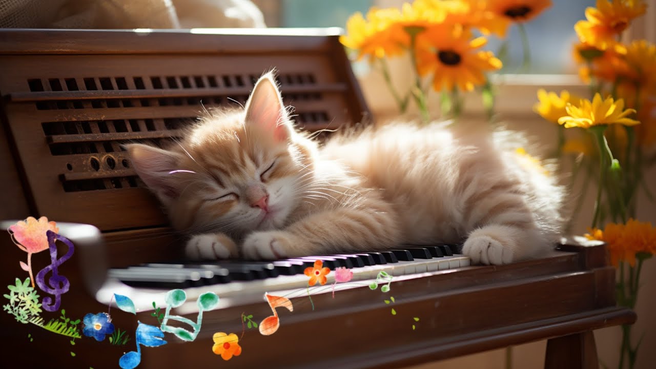 Musique pour chat : Ronronnements de chat, Relaxation, apaisante ...