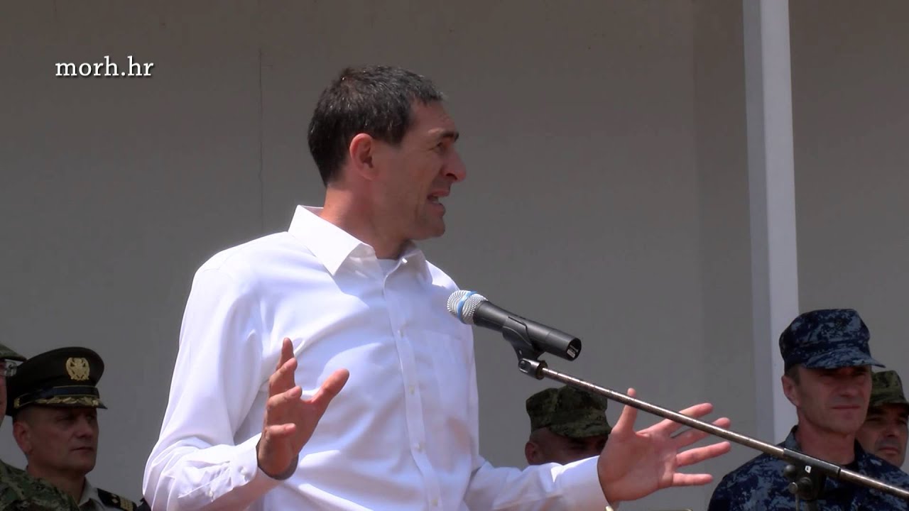 Motivacijski govor ministra i načelnika GS OS RH pripadnicima OS RH ...