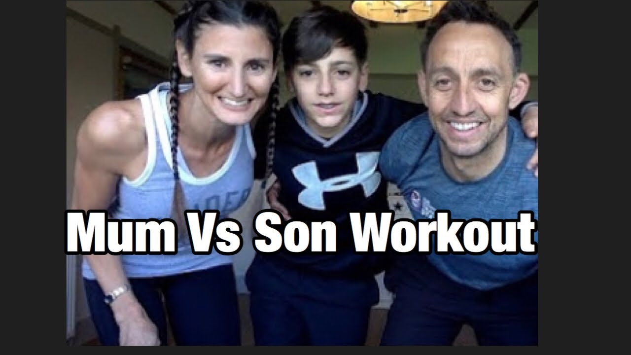 Mum v Son | Family Challenge Workout | - YouTube