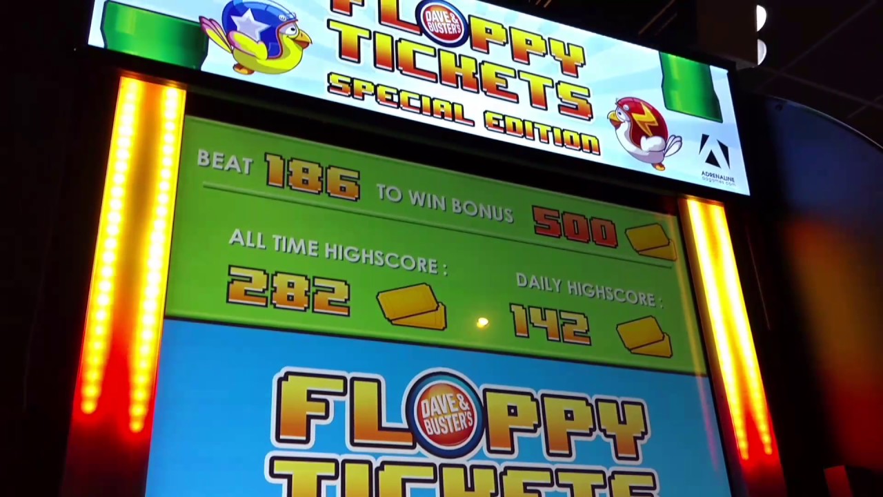 BLUE vs. RED FLOPPY TICKETS BIRD JUMPING ARCADE GAME WHO WILL WIN ...
