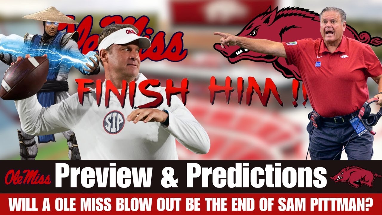 Arkansas Razorbacks vs Ole Miss Rebels | Preview & Predictions - YouTube