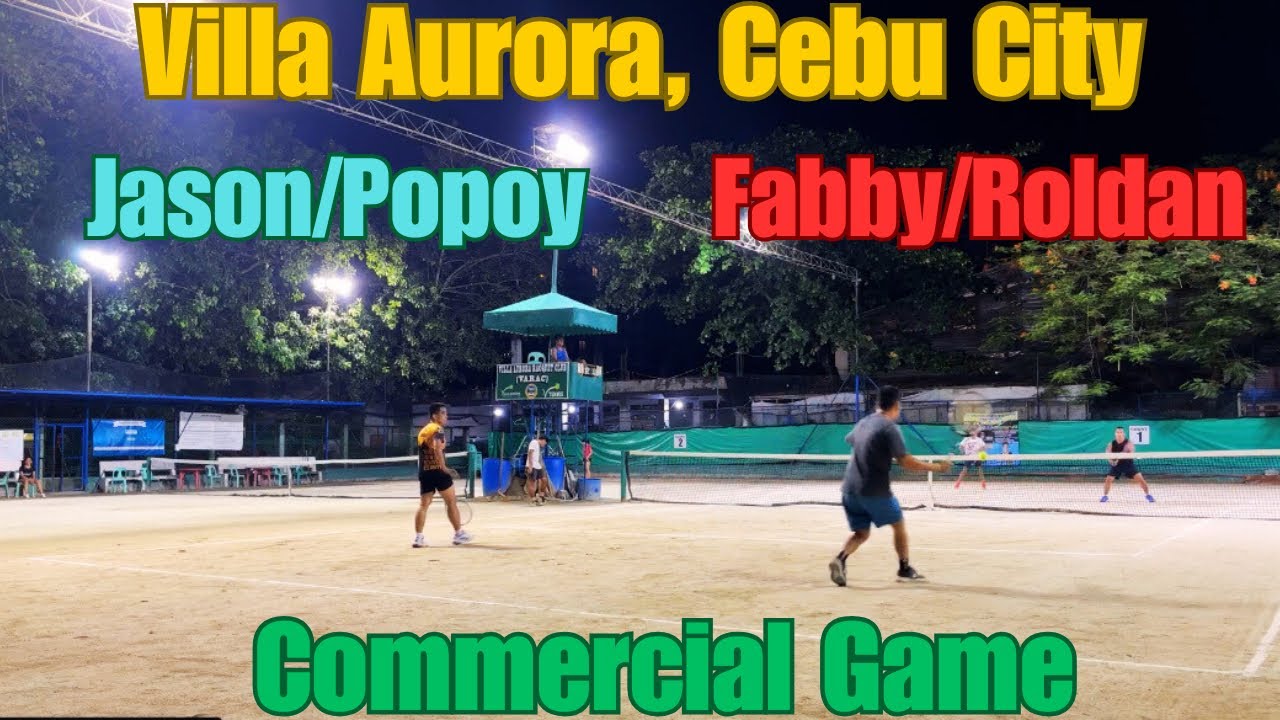 Jason/Popoy VS Fabby/Roldan | Villa Aurora, Cebu City - COMMERCIAL GAME ...