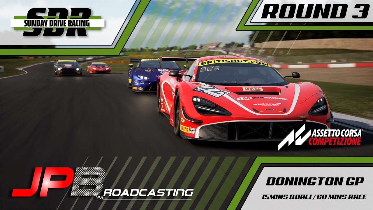 Sunday Drive Racing Racing round 3 Live From Donington Park - YouTube