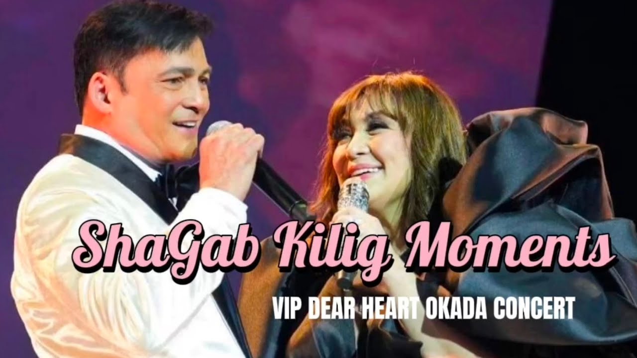 Kilig Moments of Sharon and Gabby in Okada Manila Concert - YouTube