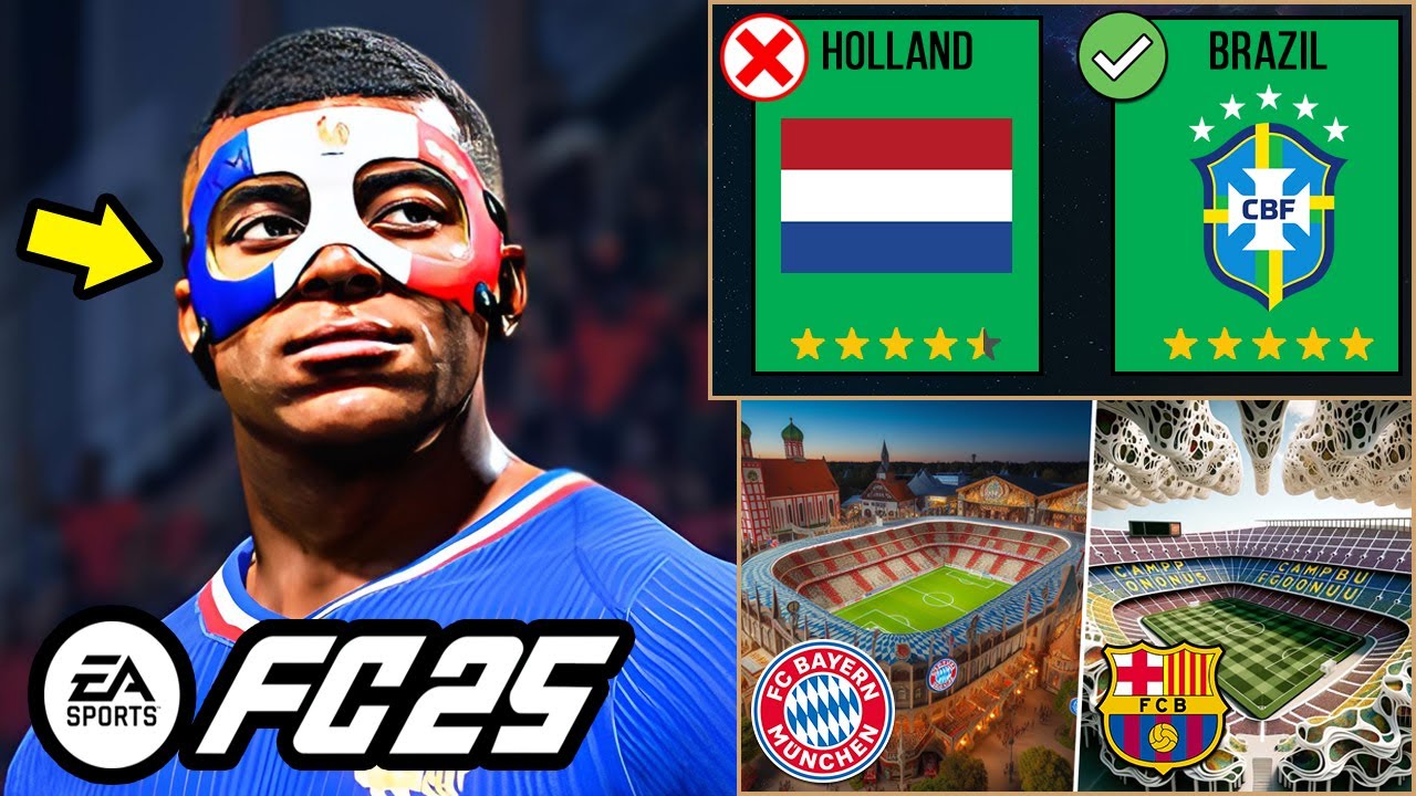 EA FC 25 - NEW Gameplay, Official Trailer, Licenses & Career Mode ...
