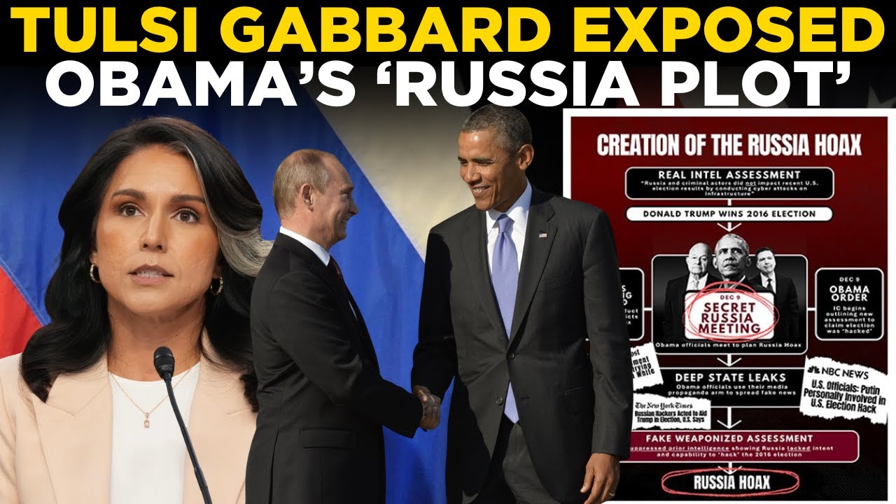 LIVE NEWS | Tulsi Gabbard Calls For Obama To Be Tried For Treason Over ...
