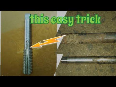 How to make hand thread tap(don,t forget the subscribe) - YouTube