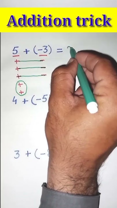Addition trick | mathematics tricks | mathematics shorts #shorts - YouTube
