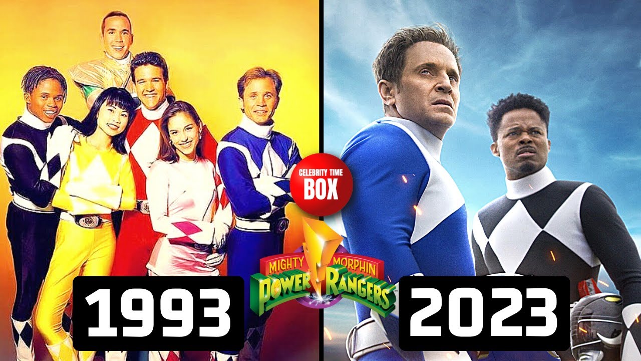 Mighty Morphin Power Rangers Cast 1993 Then And Now 2023 - YouTube
