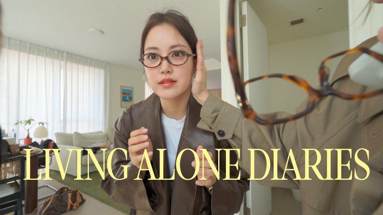 Living Alone Diaries | Finally back home in NYC, girl's sleepover & ramyun mukbang, spring ...