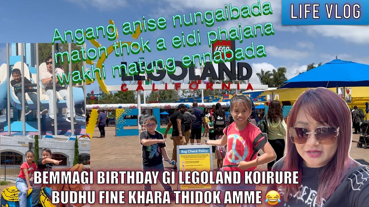 Bemmagi birthday gi Legoland koirure. Buddu fine khara thidok amme ...