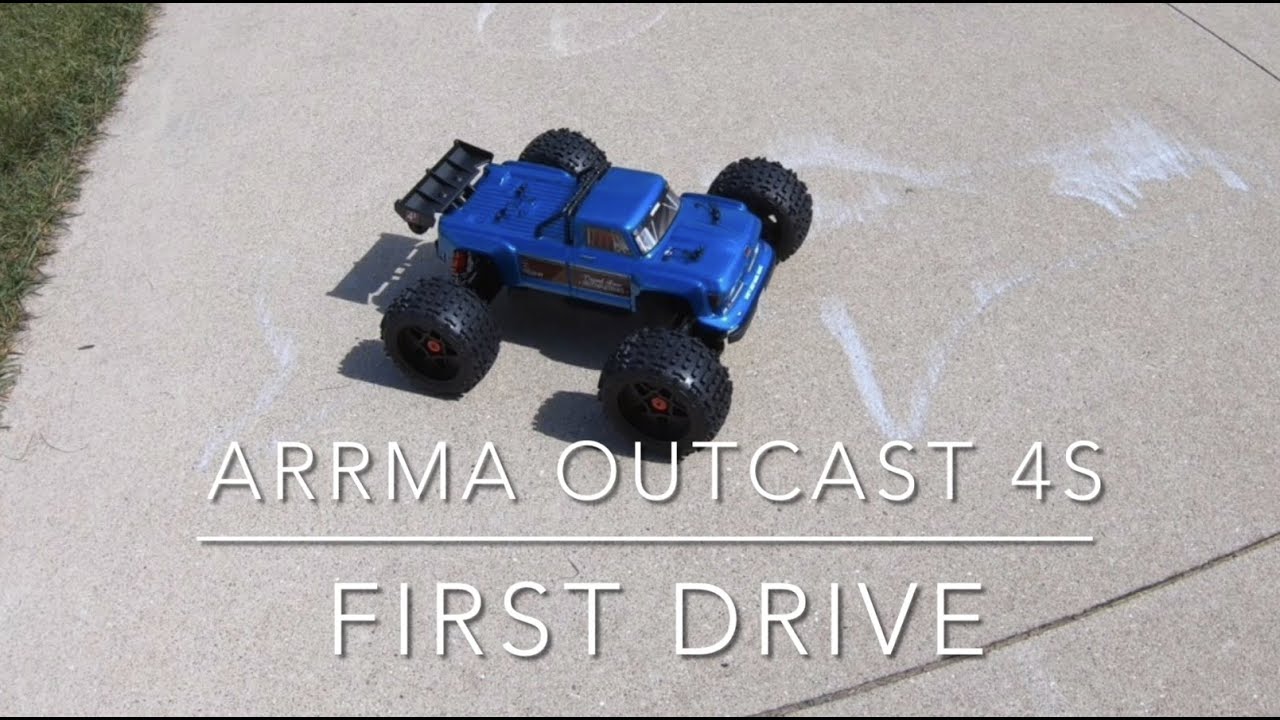 Arrma Outcast 4S First Drive - YouTube