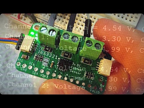 INA3221 is a 3-channel DC power monitoring chip 🔌🤖🔍 - YouTube
