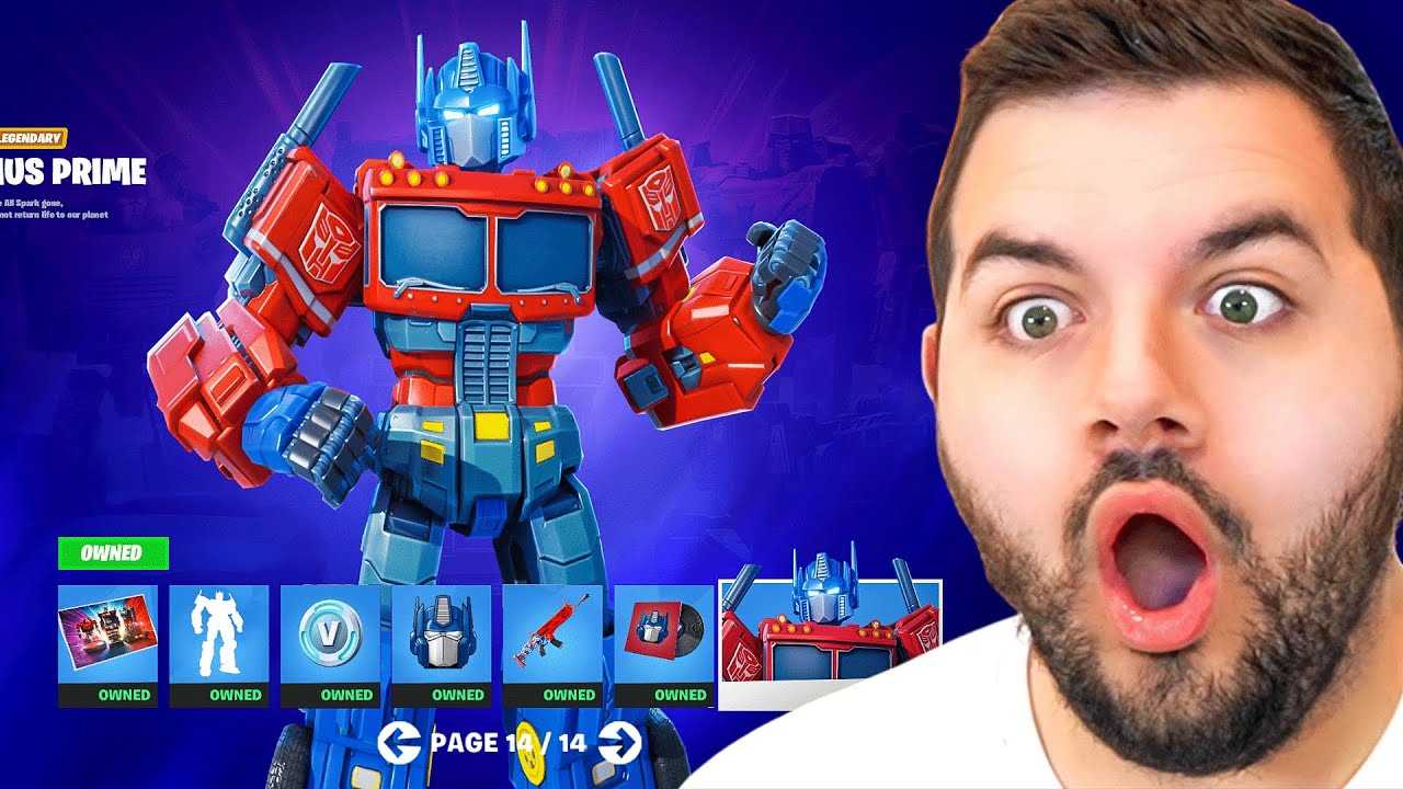 🔴LIVE - FORTNITE X TRANSFORMERS COLLAB LEAKED! - YouTube