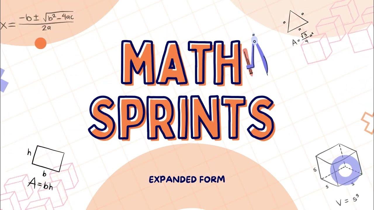 Math Sprints 1 expanded form - YouTube