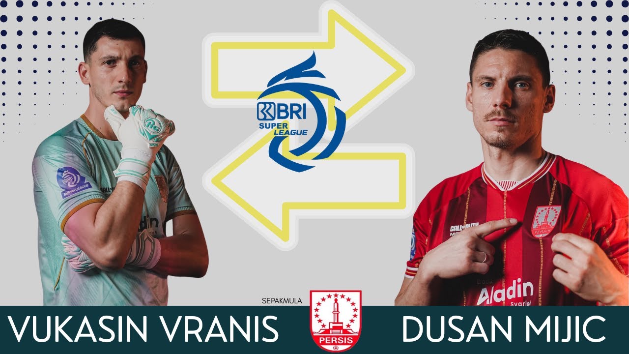VUKASIN VRANIS & DUSAN MIJIC PEMAIN ASING BARU PERSIS SOLO - YouTube