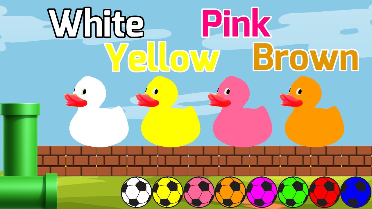 Best Learnig Color for kids | Learn Color with duck | Color song - YouTube