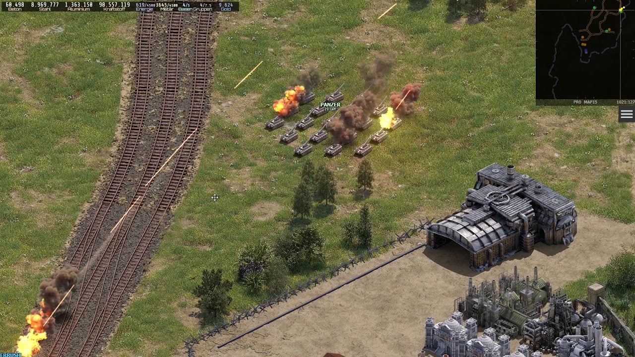 Panzer Rush English Gameplay - YouTube