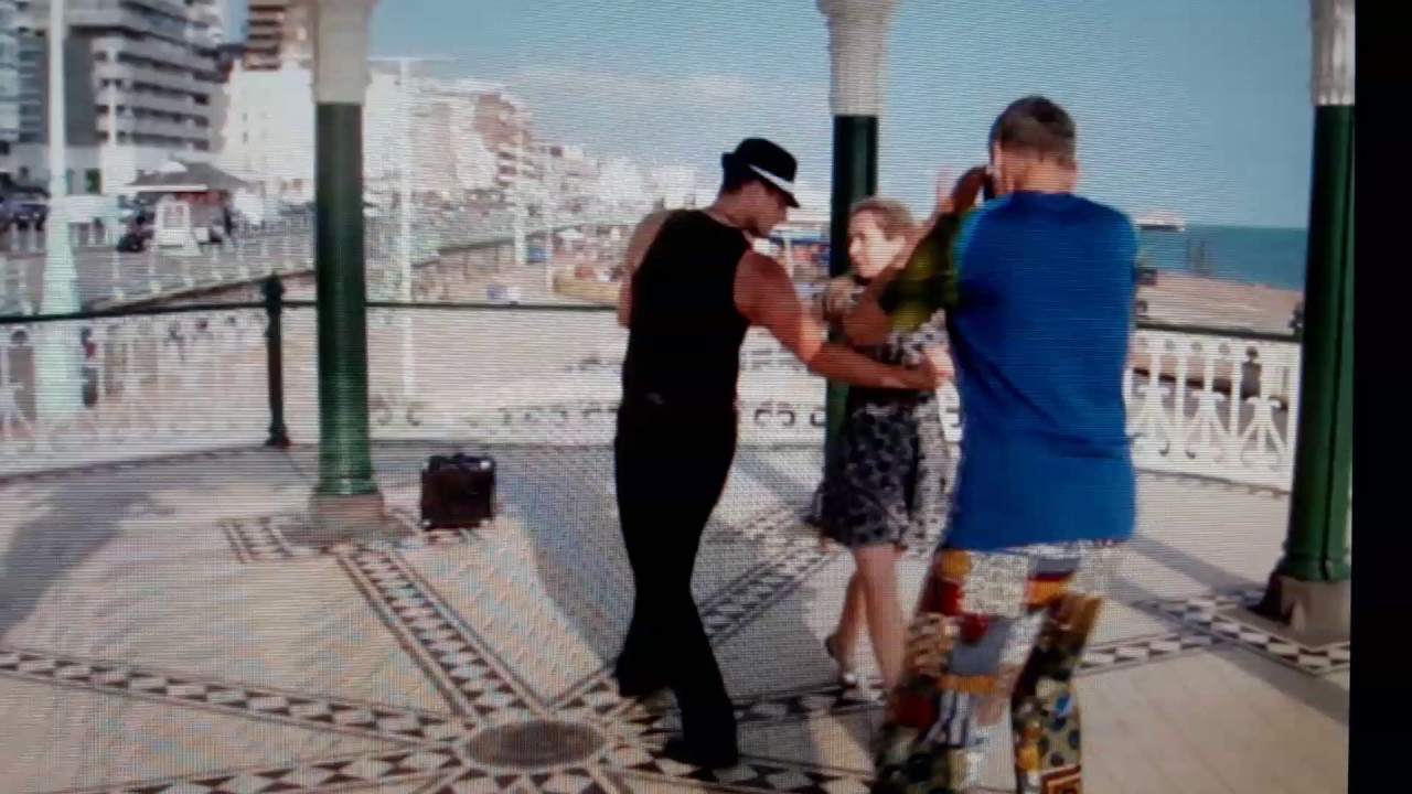 Tango on the Bandstand Barry and Beata - YouTube
