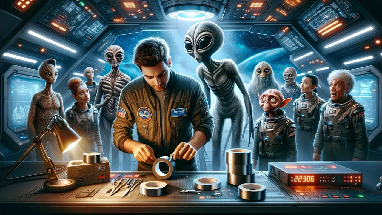 Alien Crew Astounded by Human Ingenuity: The Power of Duct Tape! | Best ...